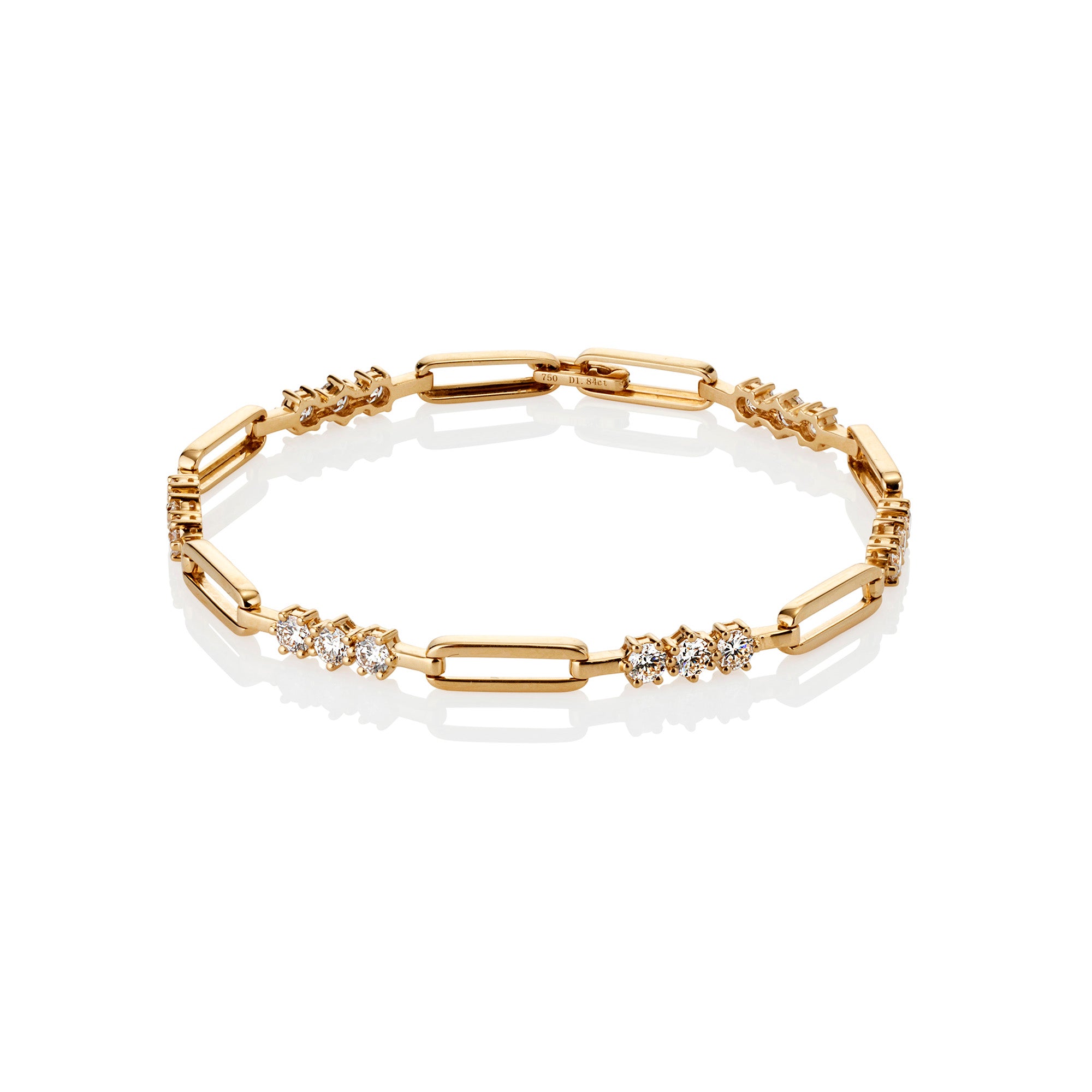 Diamond Q Link Bracelet